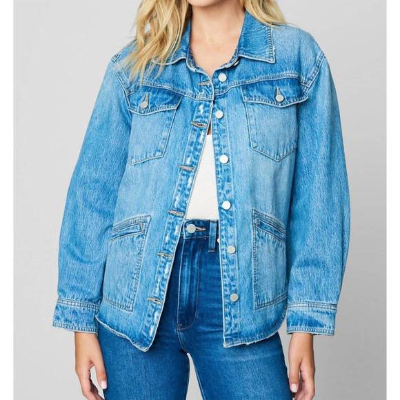 Blank NYC | Jackets & Coats | New Blanknyc Hours Later Jacket In Denim ...